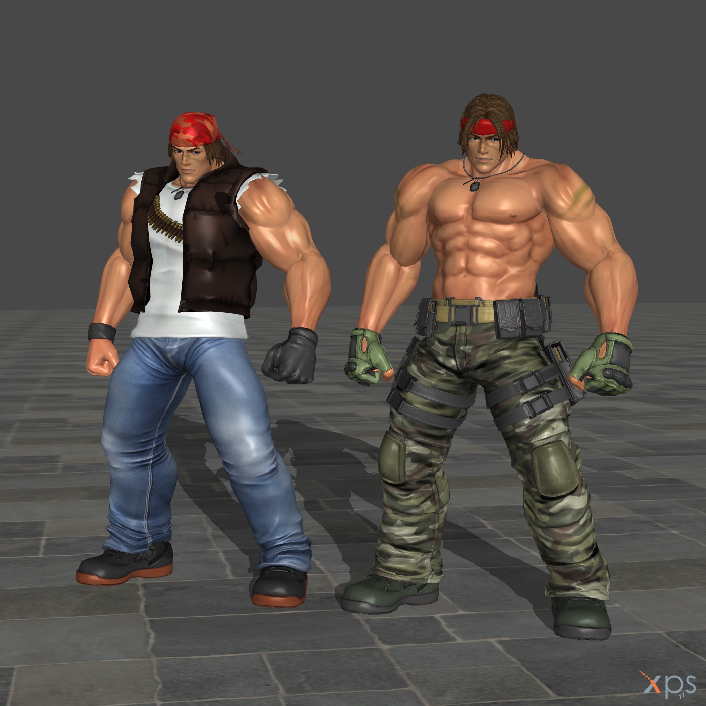 Ralf XV (Ikari and 94) by RyuAensland on DeviantArt