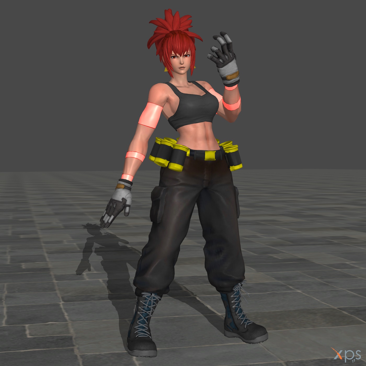 Leona BS mod (KOFXV) by RyuAensland on DeviantArt