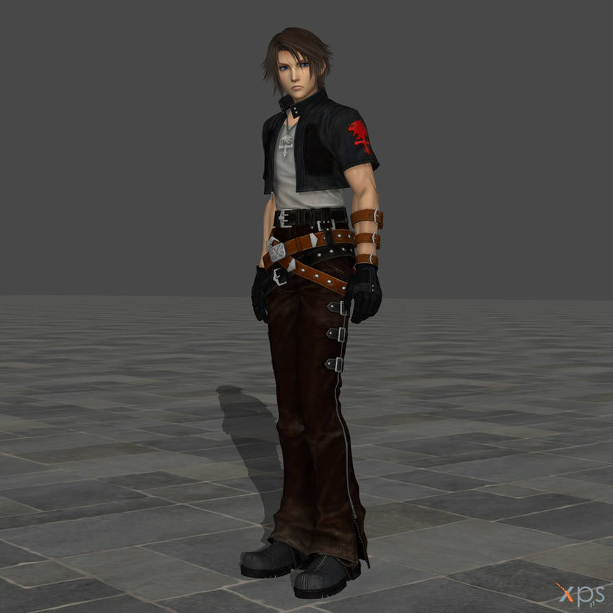 Squall KH NT (short hair) by xGunbladeKnightx on DeviantArt