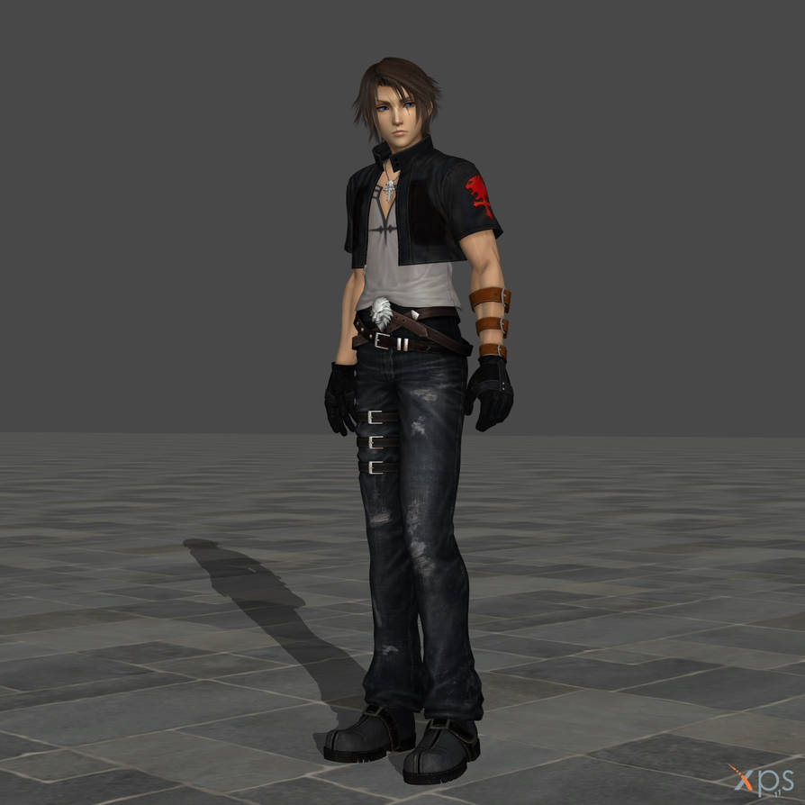 Squall NT (mixed costume) by xGunbladeKnightx on DeviantArt