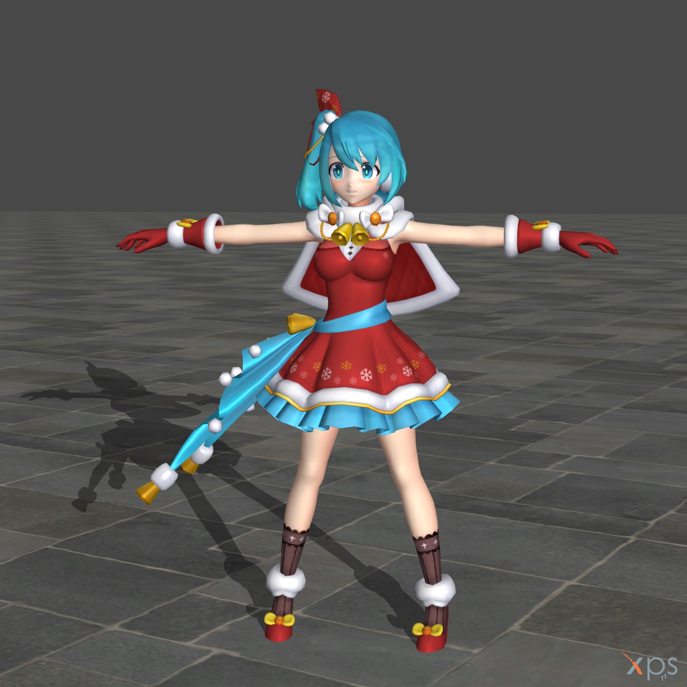 RiCO xmas (MMXD) by RyuAensland on DeviantArt