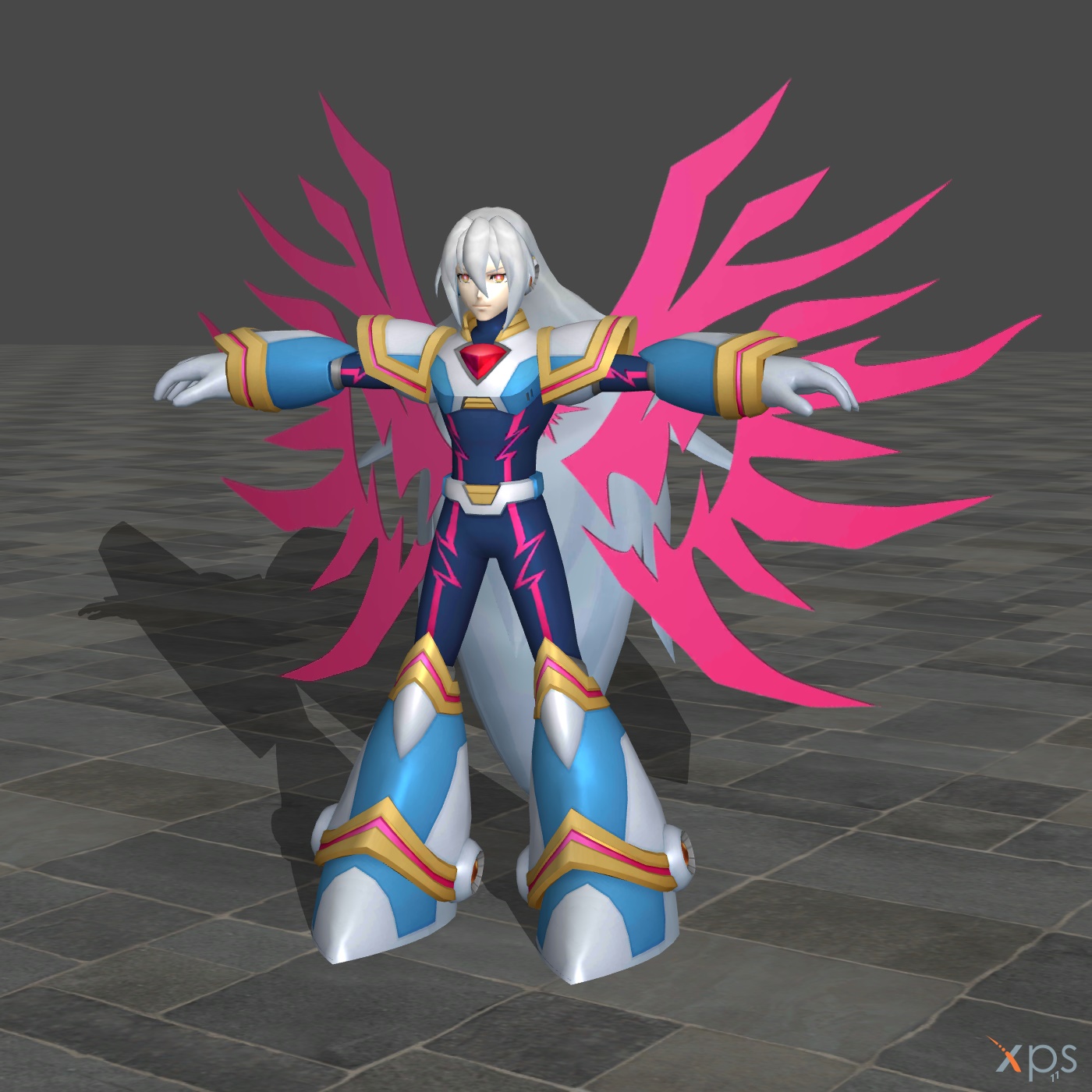 ViA true form (MMXD) by xGunbladeKnightx on DeviantArt