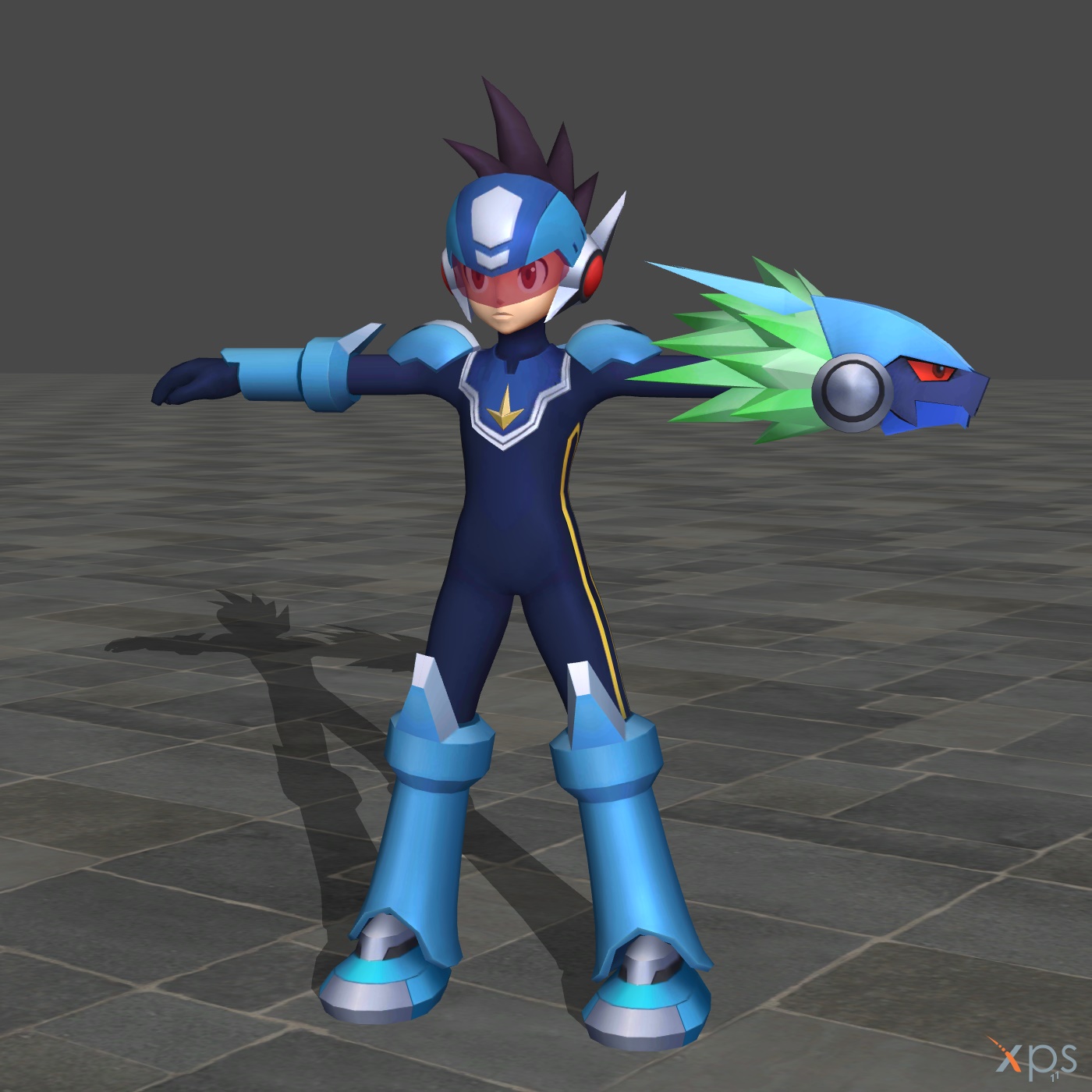 Star Force MegaMan (MMXD) by RyuAensland on DeviantArt