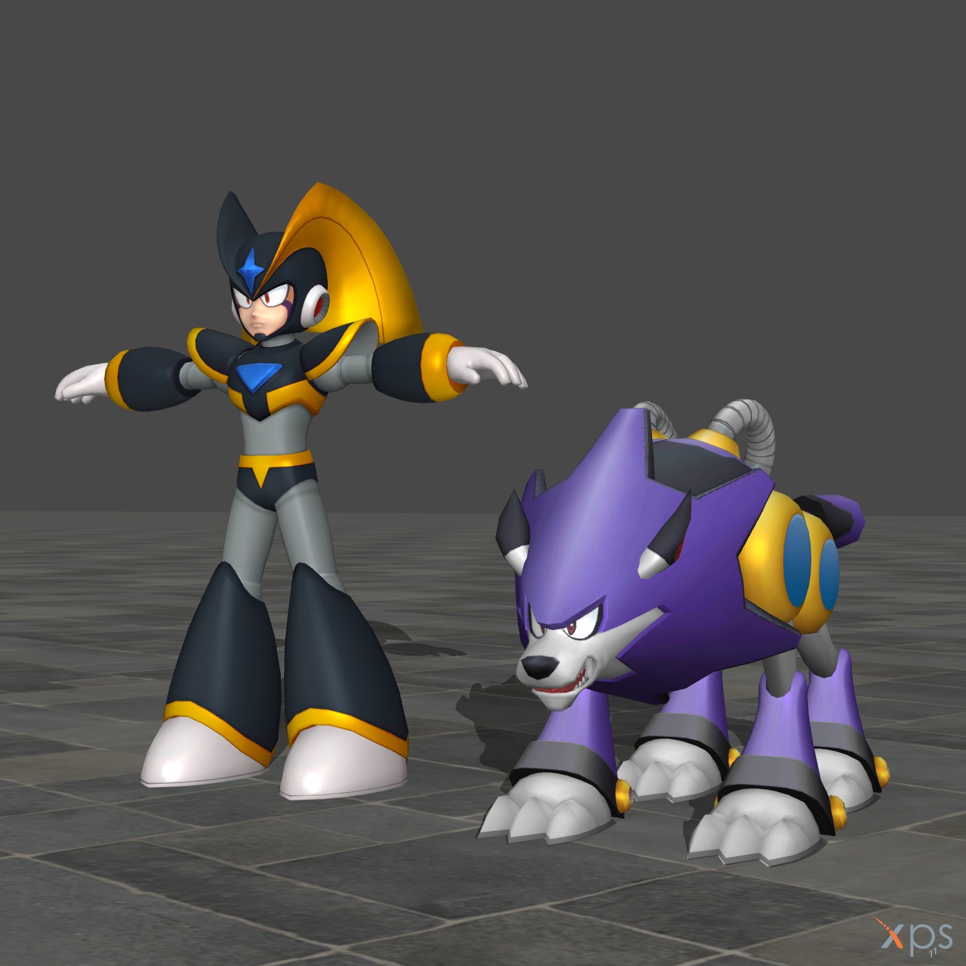 Bass and Treble (MMXD) by xGunbladeKnightx on DeviantArt