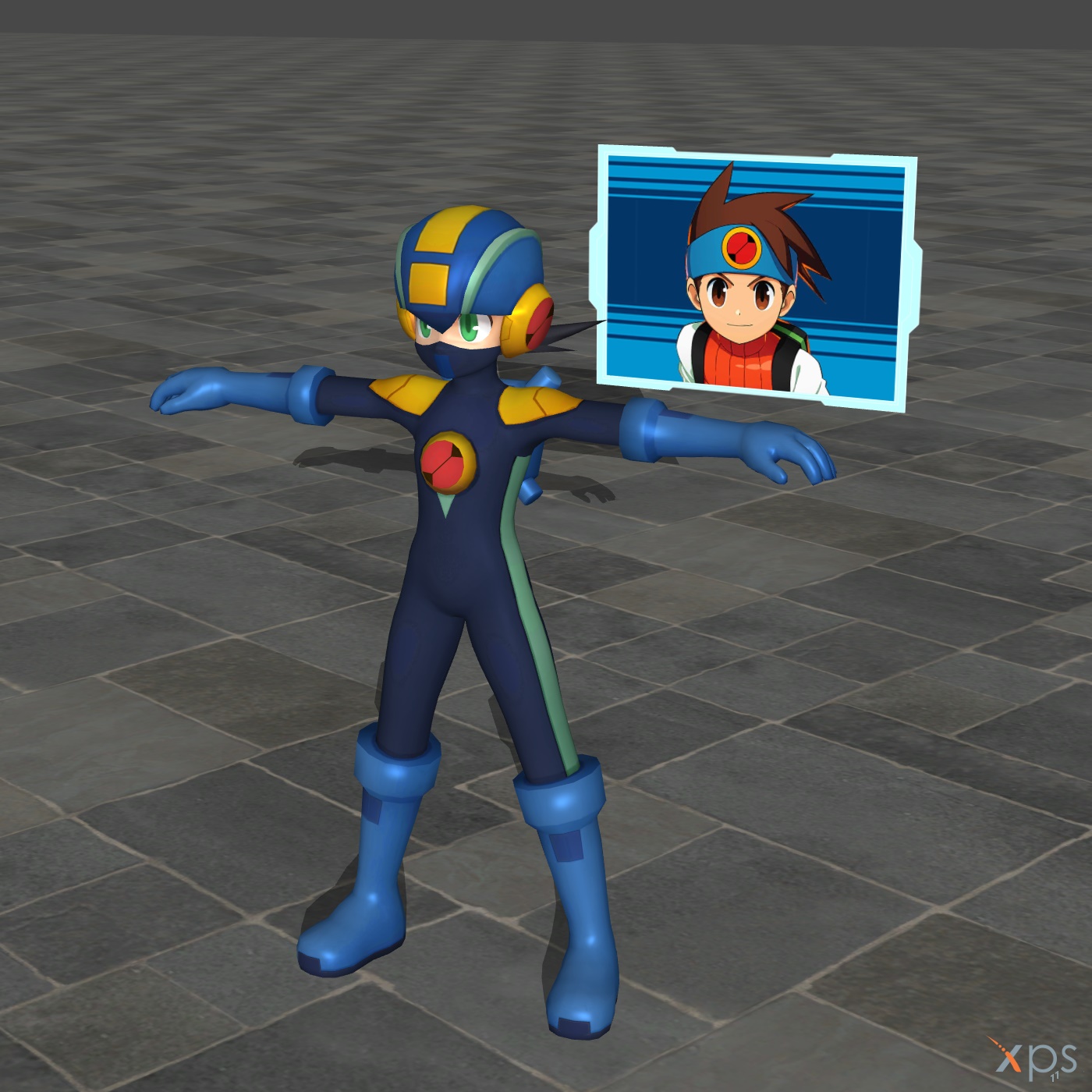 MegaMan.EXE (MMXD) by RyuAensland on DeviantArt