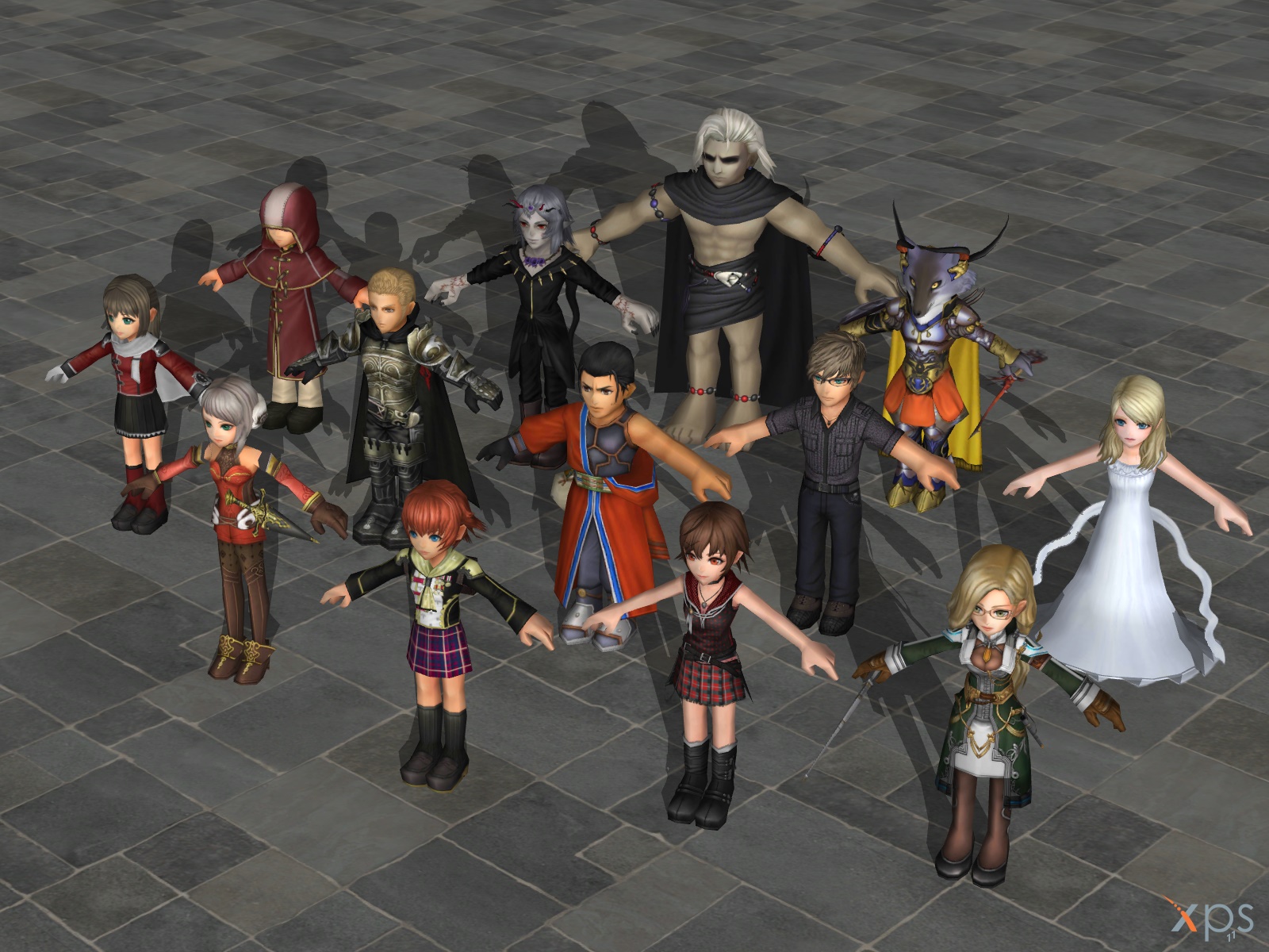 DFFOO models pack 09 by RyuAensland on DeviantArt