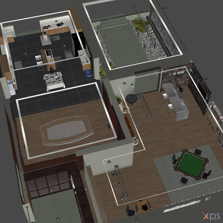 me3 citadel apartment floor 1 Room down by RyuAensland on DeviantArt