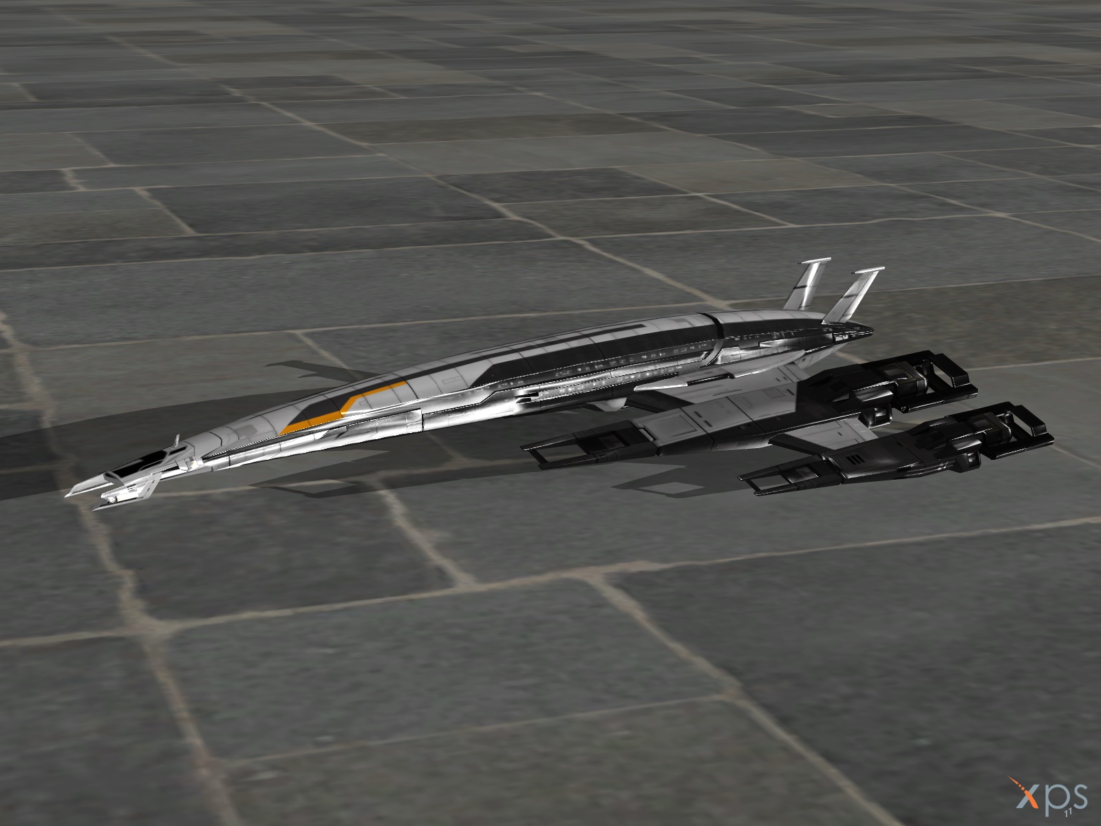 Me3 Normandy Model by xGunbladeKnightx on DeviantArt