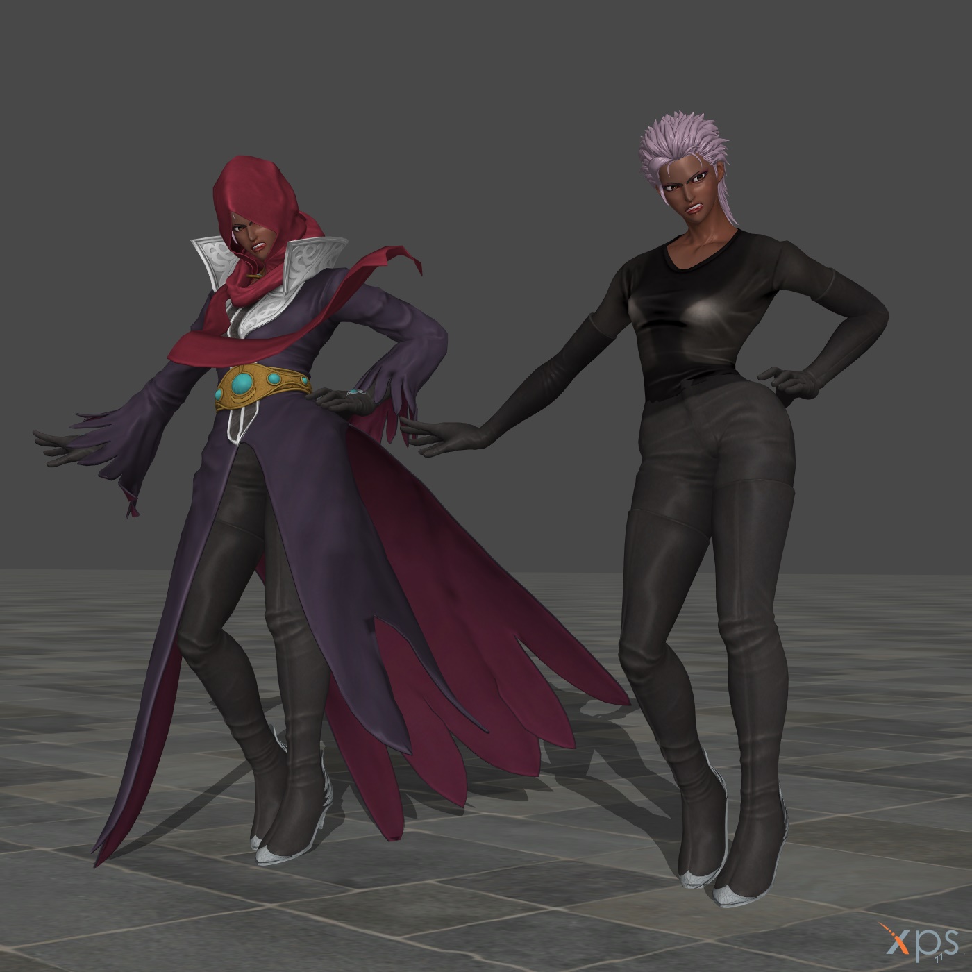 Najd (KOFXV) customized by xGunbladeKnightx on DeviantArt