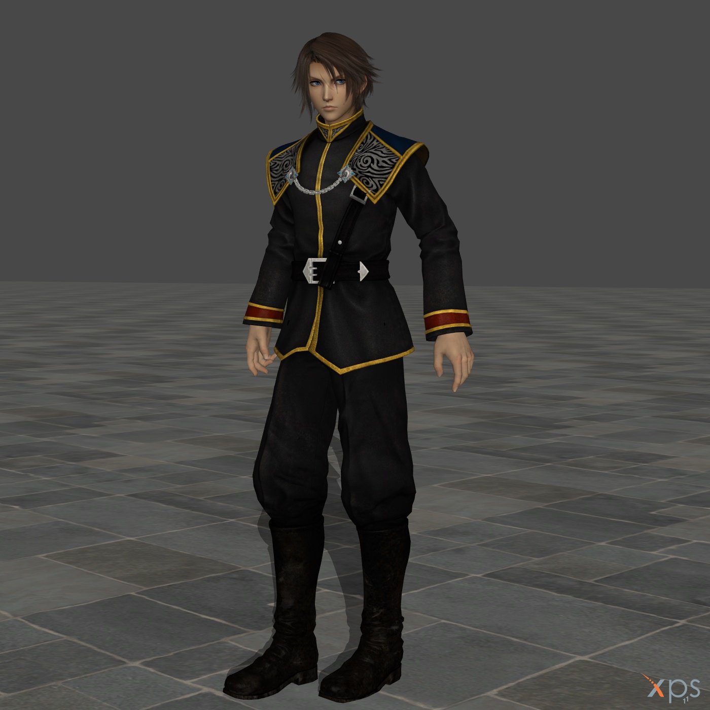 Squall SeeD NT (new hair) by xGunbladeKnightx on DeviantArt
