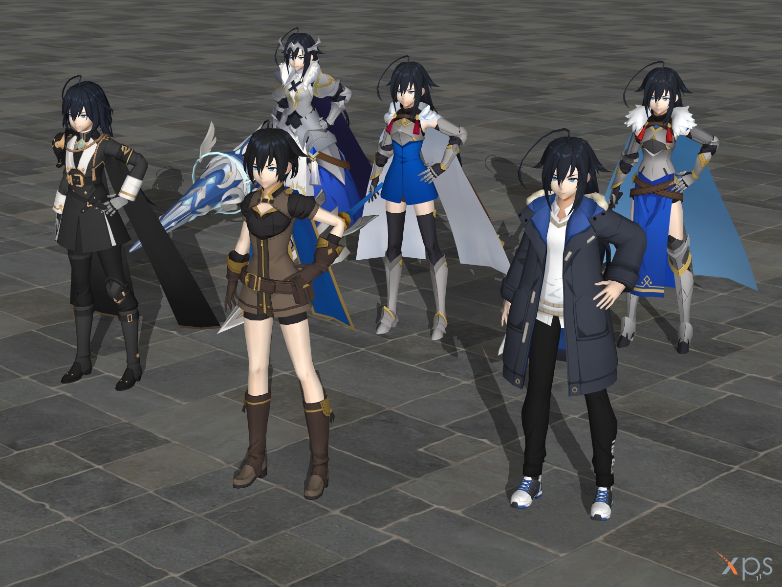 Anime General Female on Xnalara-Customized - DeviantArt