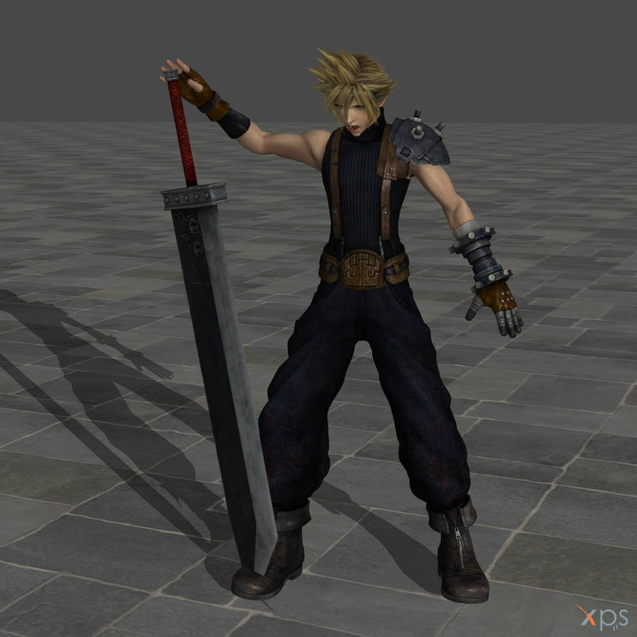 Dissidia NT - Cloud Strife (REUPLOAD) by xGunbladeKnightx on DeviantArt