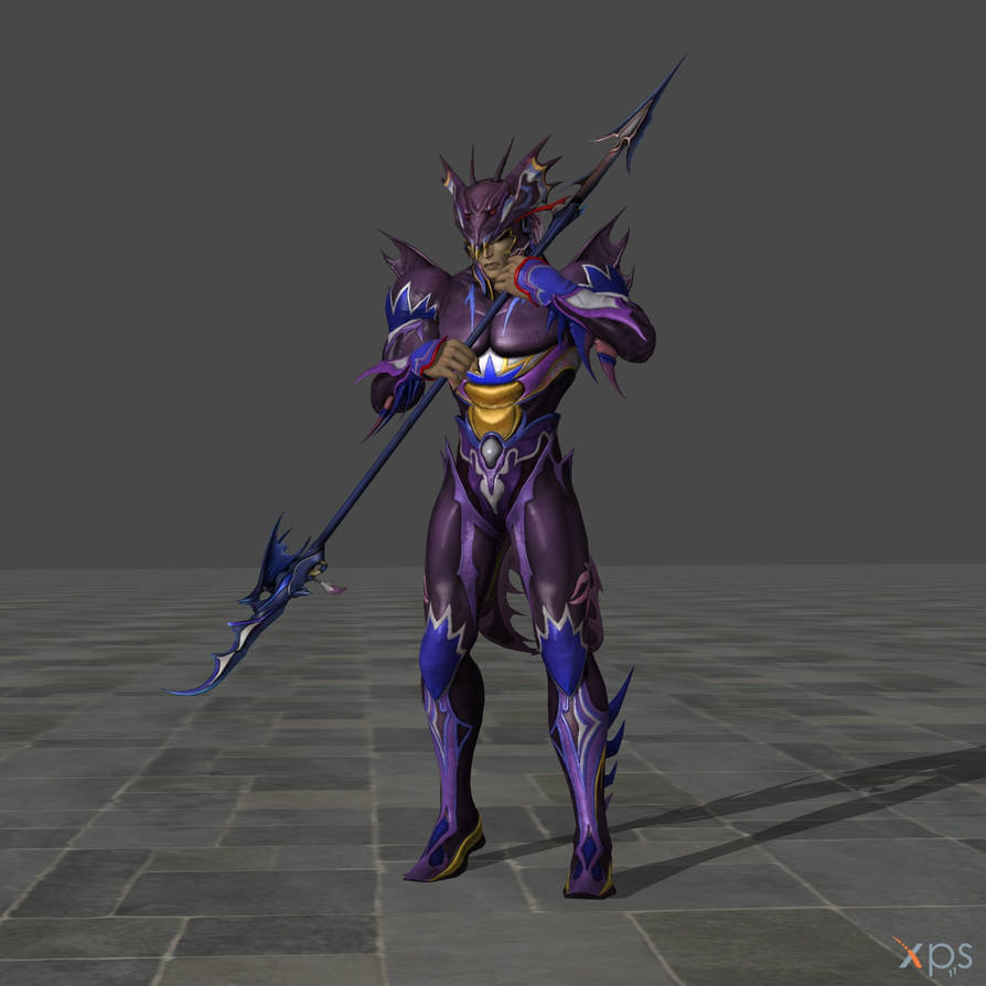 DFF NT - Kain Highwind (Default) (slim) by RyuAensland on DeviantArt