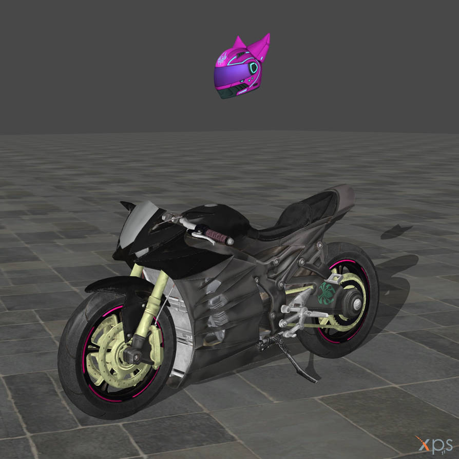 SF6 Juri Bike and Helmet by xGunbladeKnightx on DeviantArt