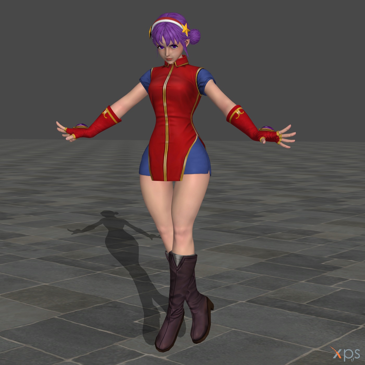 Athena XV (2000 outfit) by RyuAensland on DeviantArt