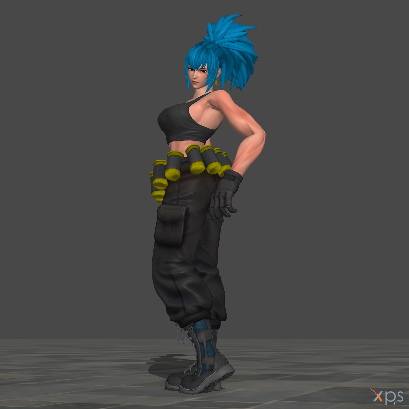 Leona XV (KOF XIII mod) by xGunbladeKnightx on DeviantArt