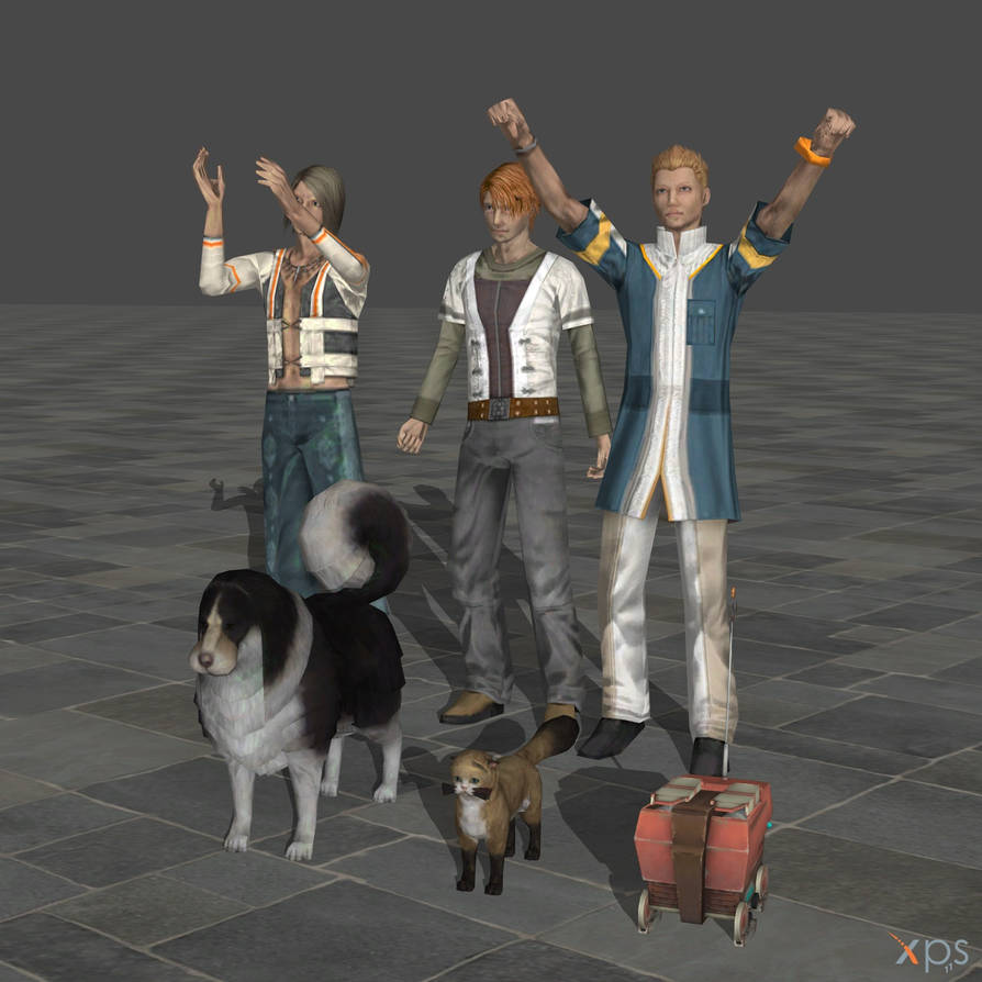 LR npc models 1 by RyuAensland on DeviantArt