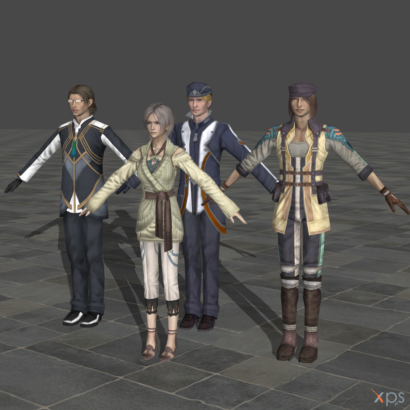 LR npc models 6 by RyuAensland on DeviantArt