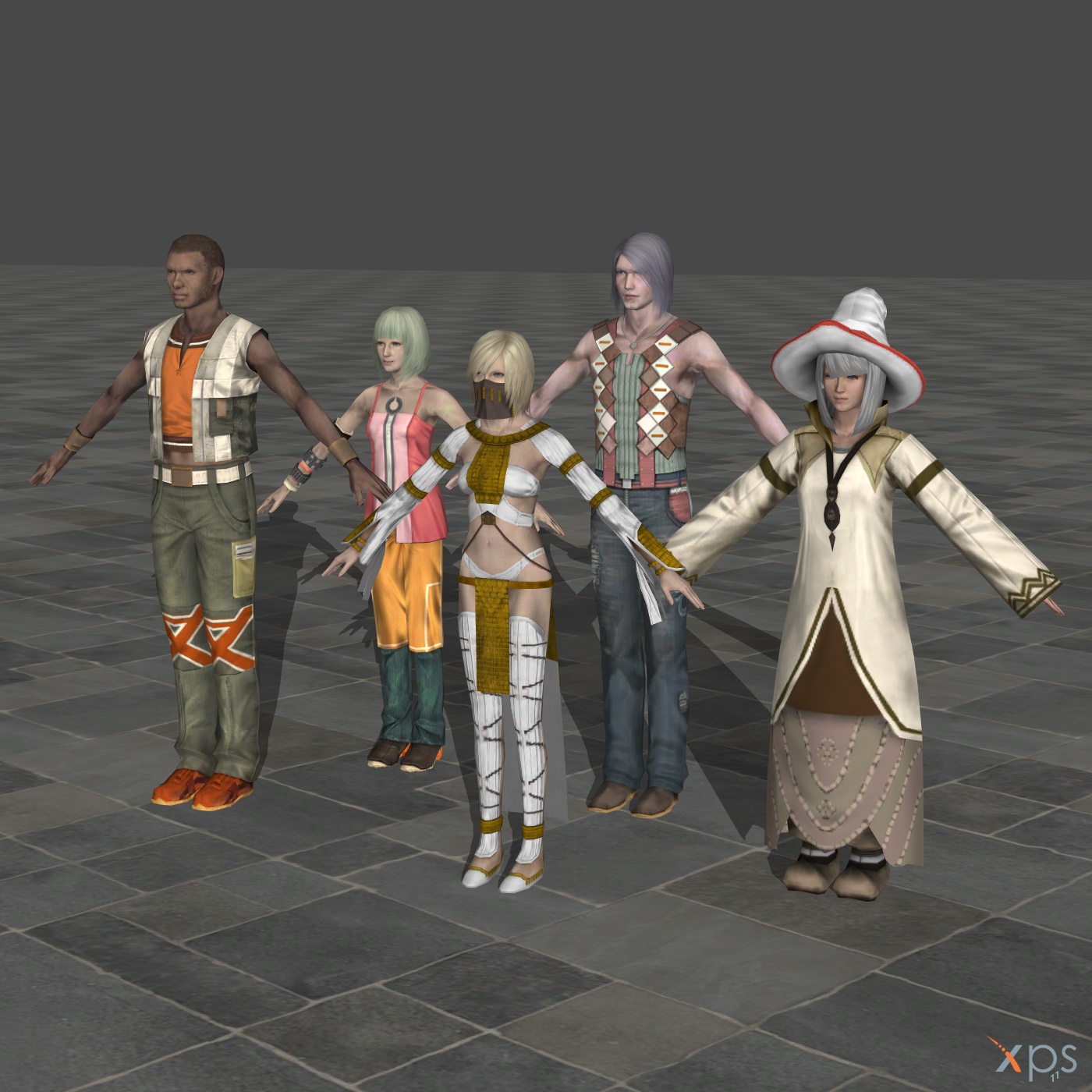 LR npc models 7 by RyuAensland on DeviantArt