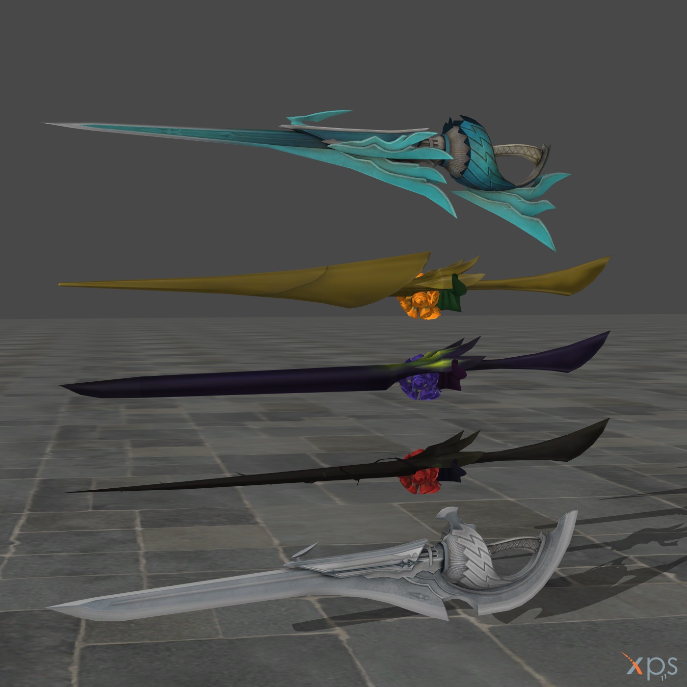 LR Rapiers by xGunbladeKnightx on DeviantArt