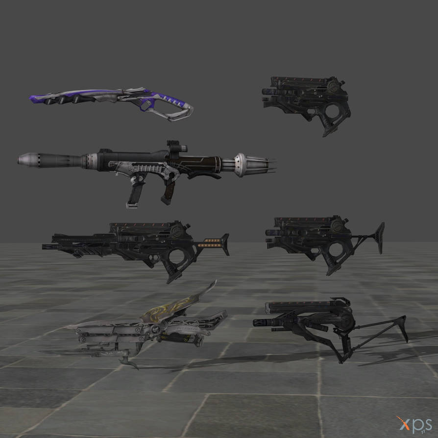 LR FFXIII Other weapons by RyuAensland on DeviantArt