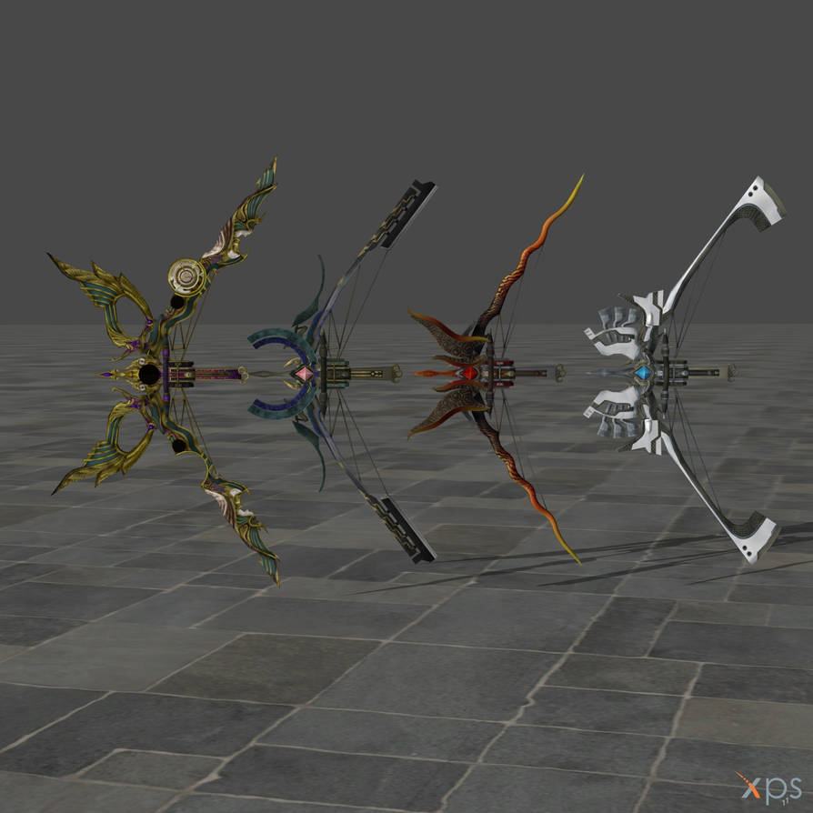 Serah weapons by xGunbladeKnightx on DeviantArt