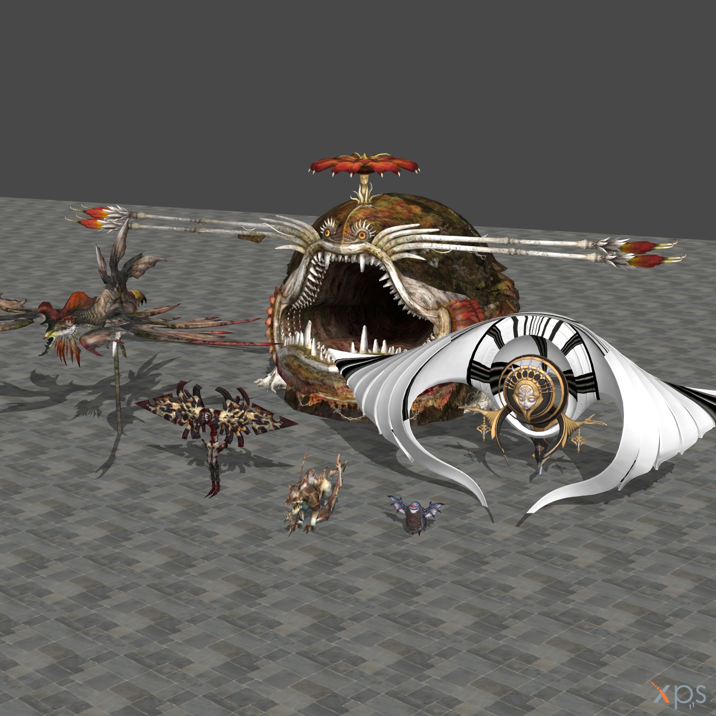 FFXIII monster pack 15 by xGunbladeKnightx on DeviantArt