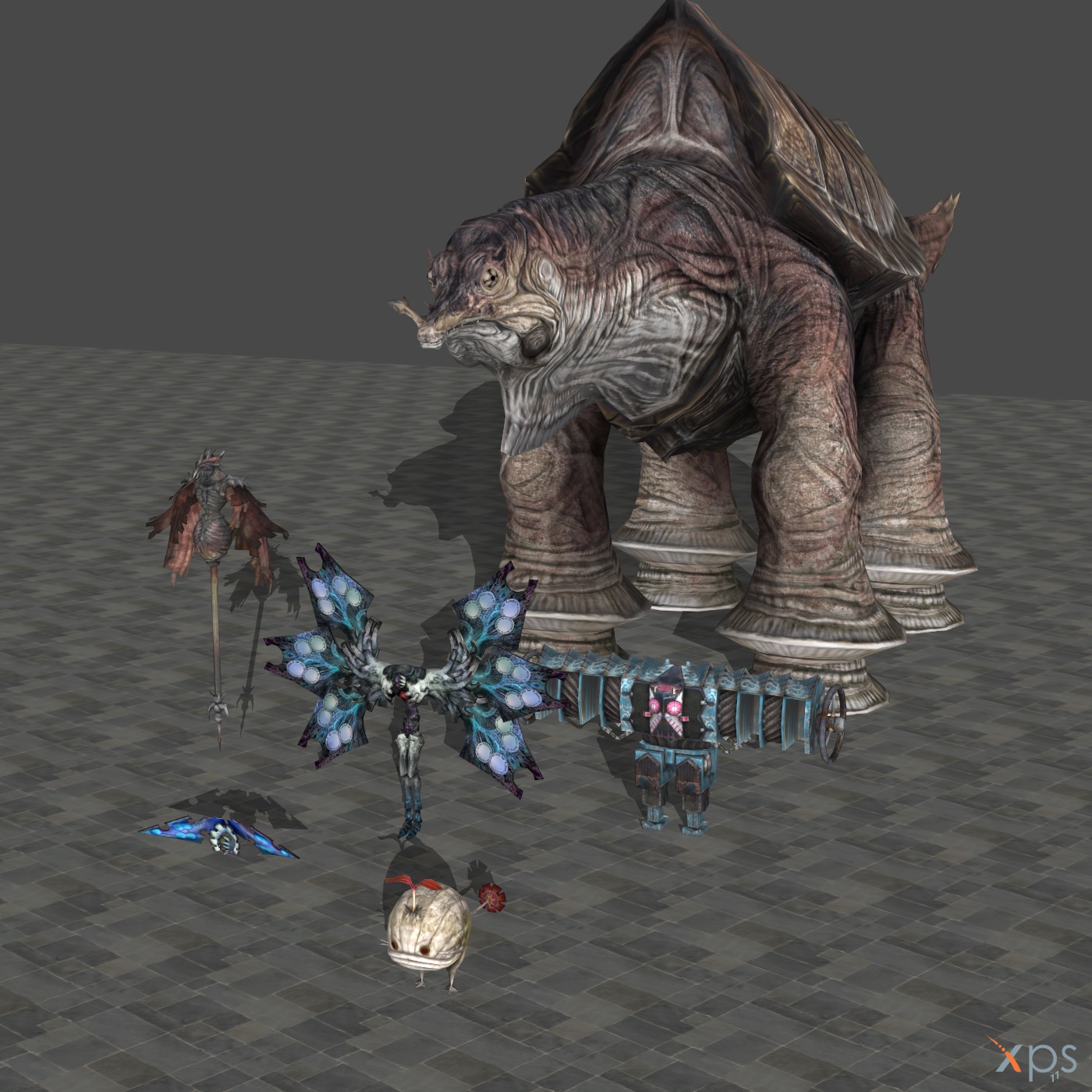 FFXIII monster pack 16 by RyuAensland on DeviantArt