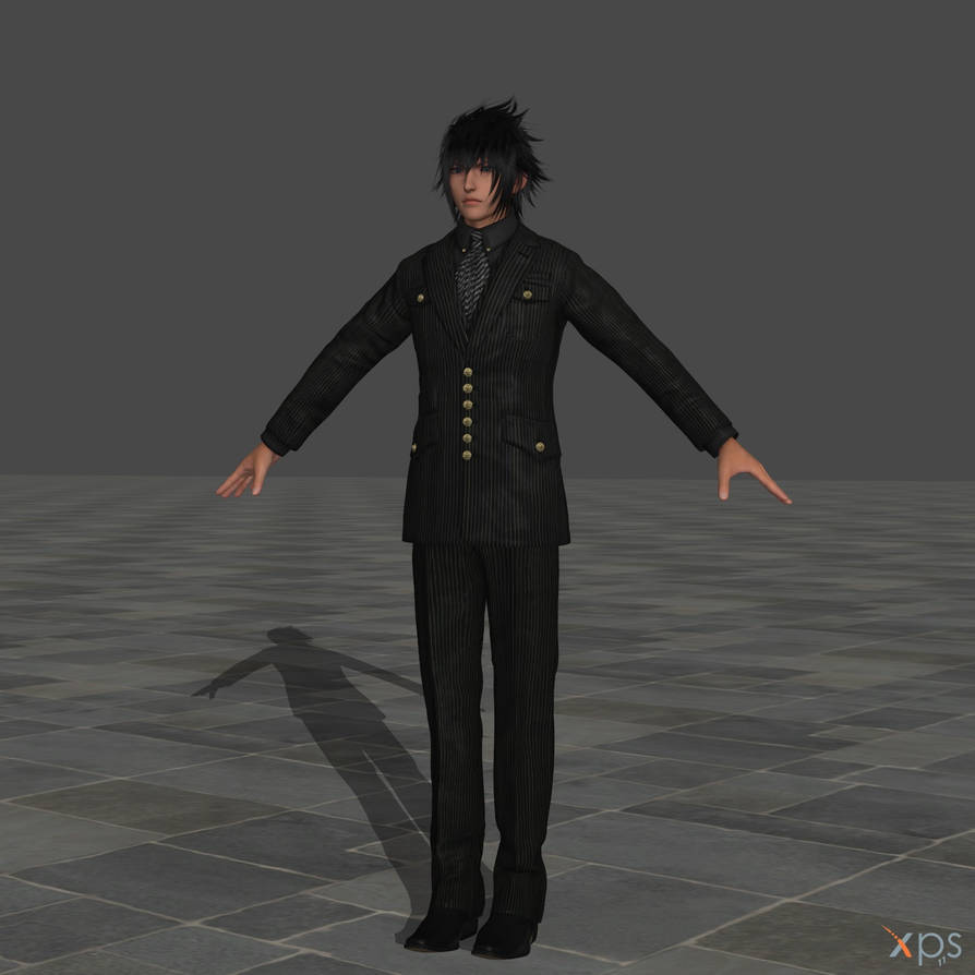 Noctis - Royal Raiment Alt (slim) by xGunbladeKnightx on DeviantArt