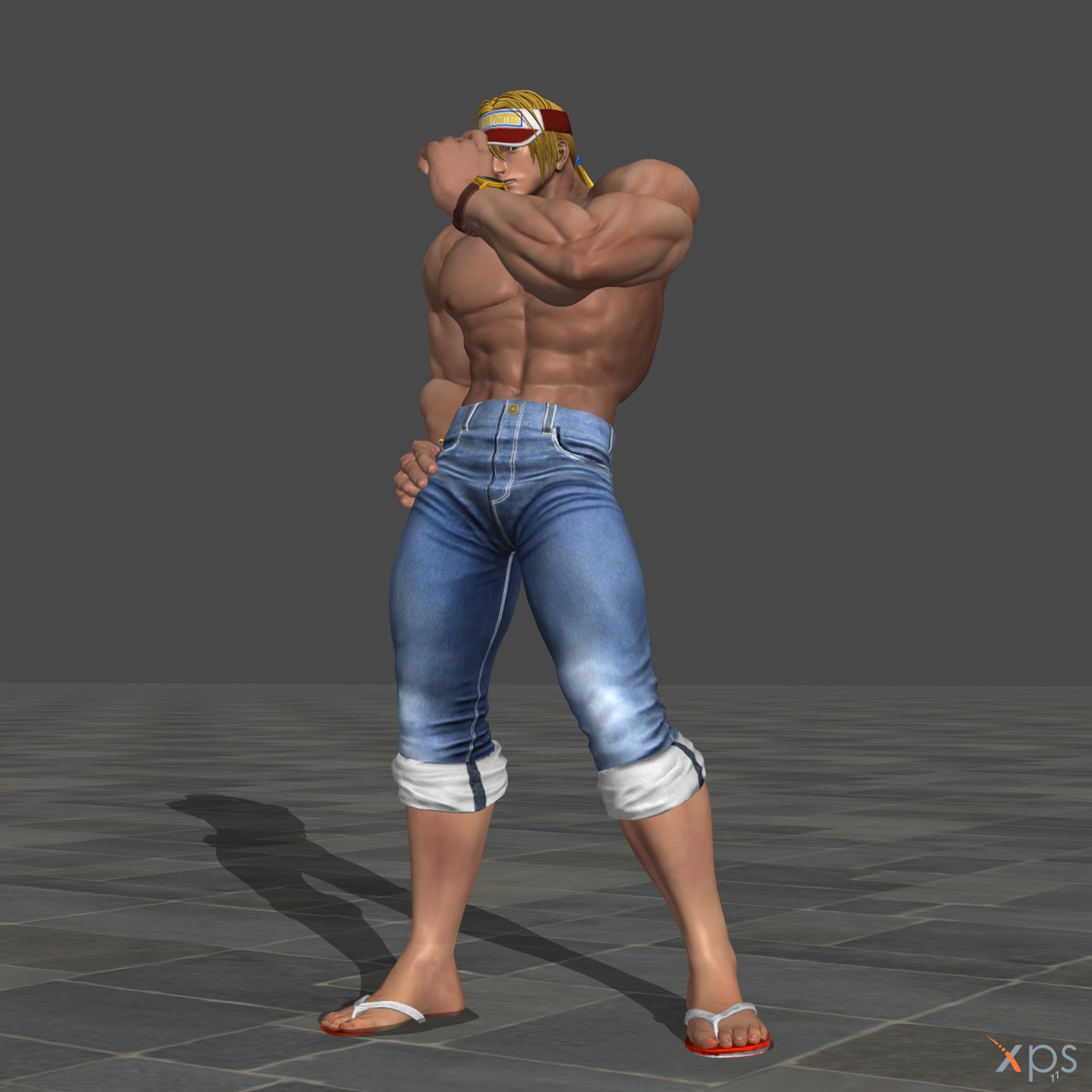 Terry KOFXV beach by RyuAensland on DeviantArt