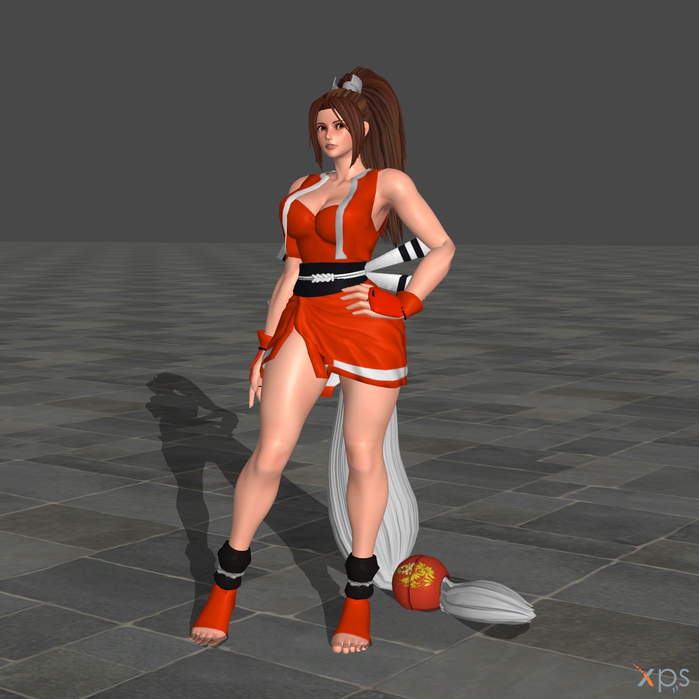 Mai KOFXV FF3 by xGunbladeKnightx on DeviantArt