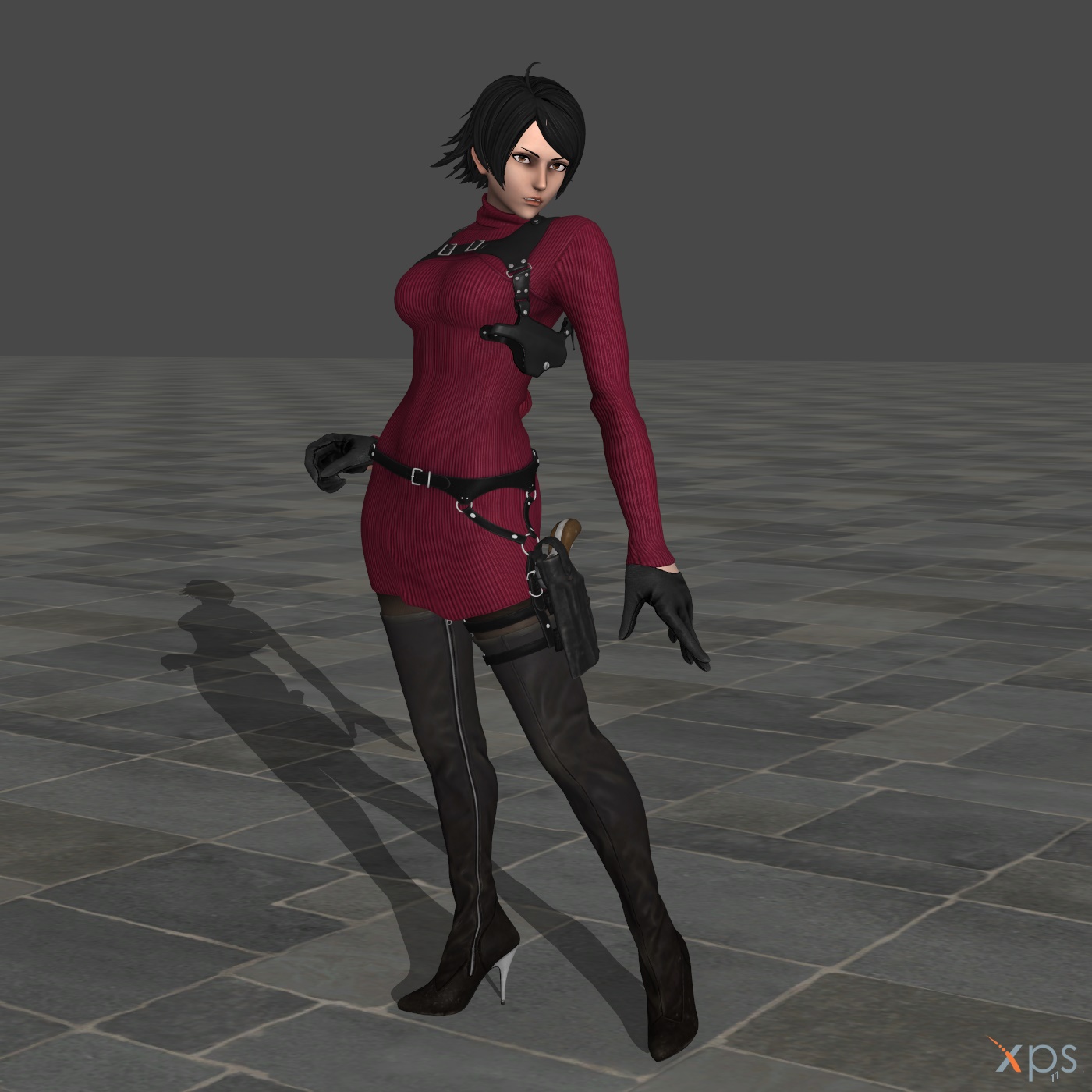 Elisabeth Ada RE4R (KOFXV) by xGunbladeKnightx on DeviantArt