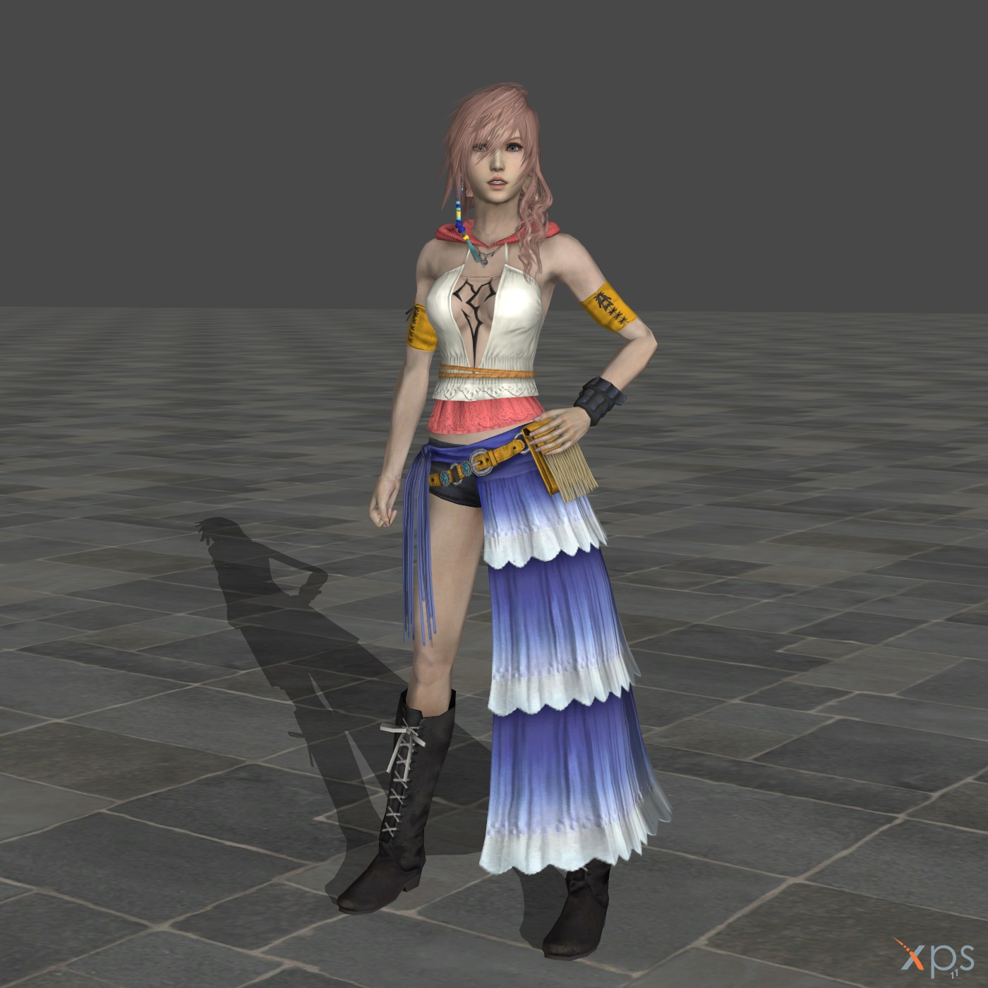 LRFF Lightning Sphere Hunter by xGunbladeKnightx on DeviantArt