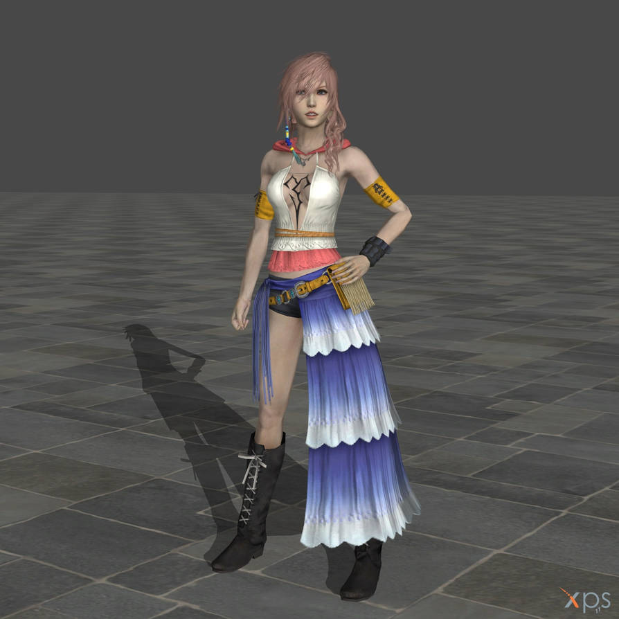 LRFF Lightning Sphere Hunter by xGunbladeKnightx on DeviantArt