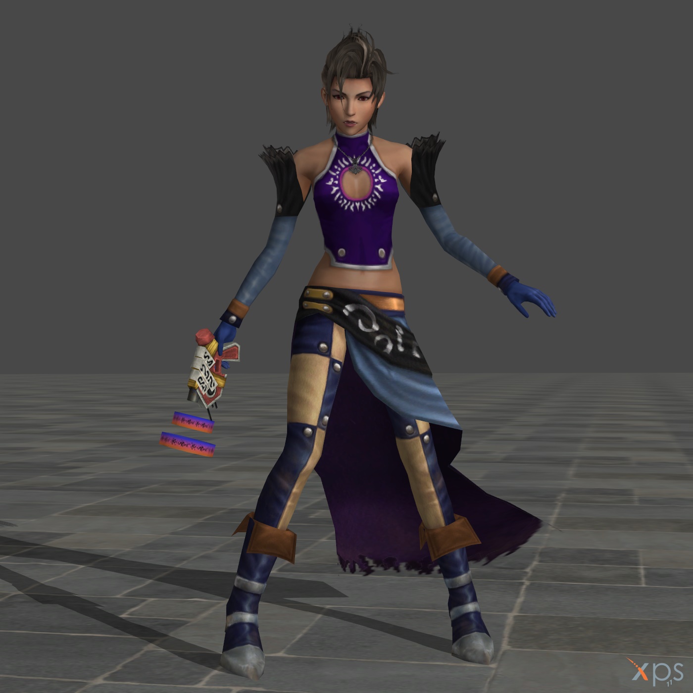 Paine Gun Mage FFX-2 HD by xGunbladeKnightx on DeviantArt