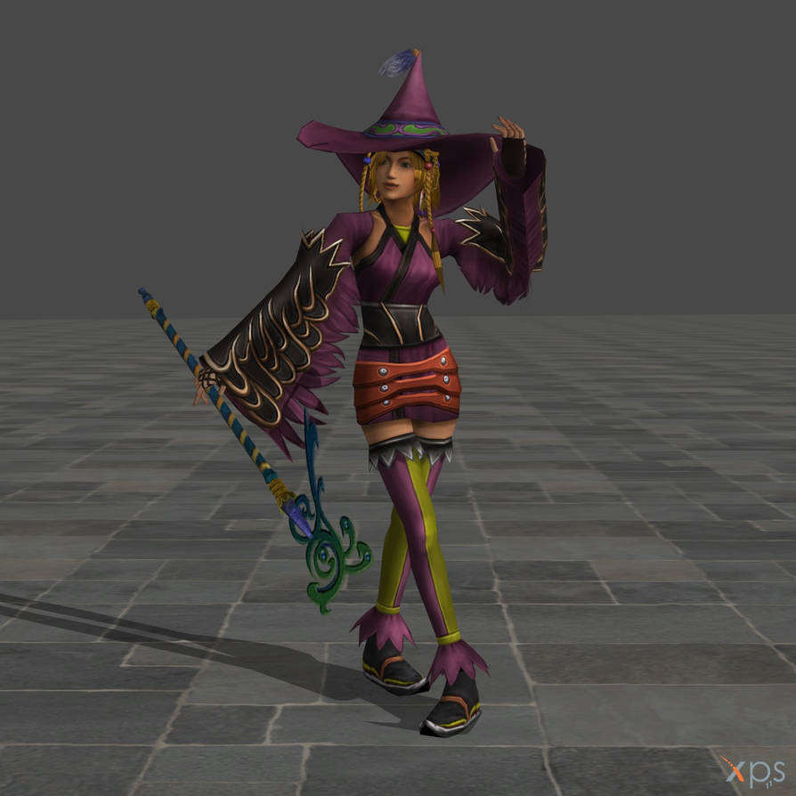 Rikku Black Mage FFX-2 HD by xGunbladeKnightx on DeviantArt
