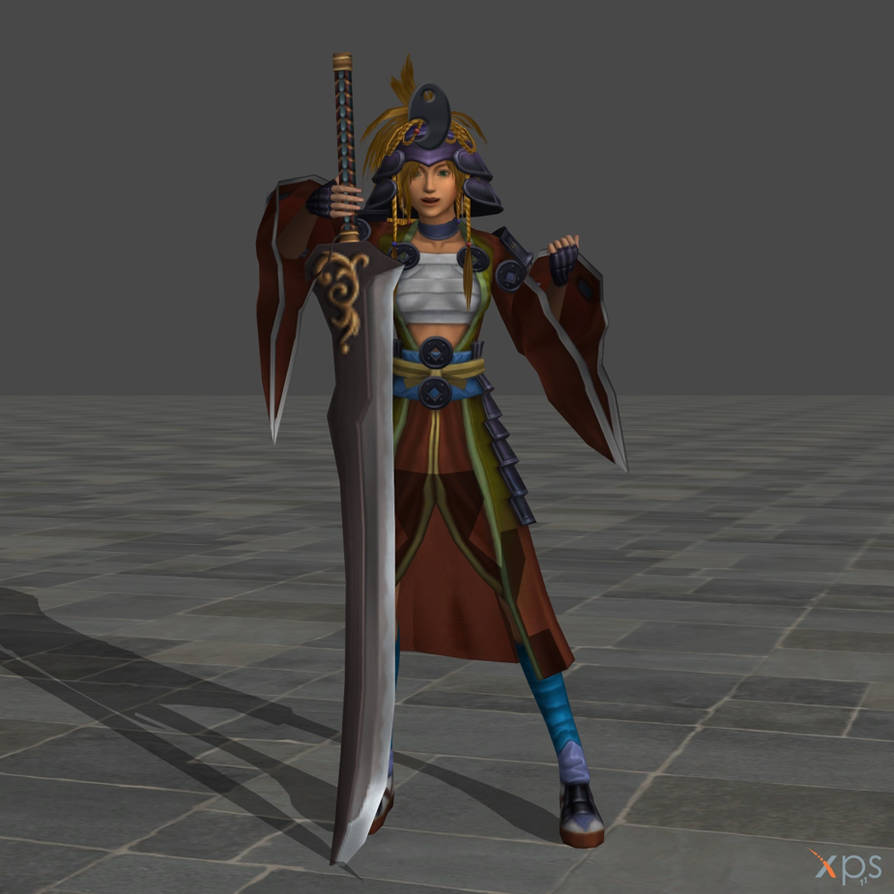 Rikku Samurai FFX-2 HD by xGunbladeKnightx on DeviantArt