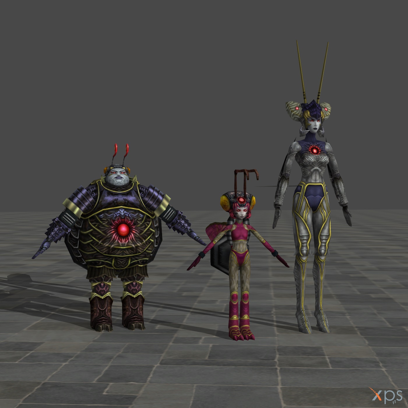 Dark Magus Sisters FFX-2 HD by xGunbladeKnightx on DeviantArt