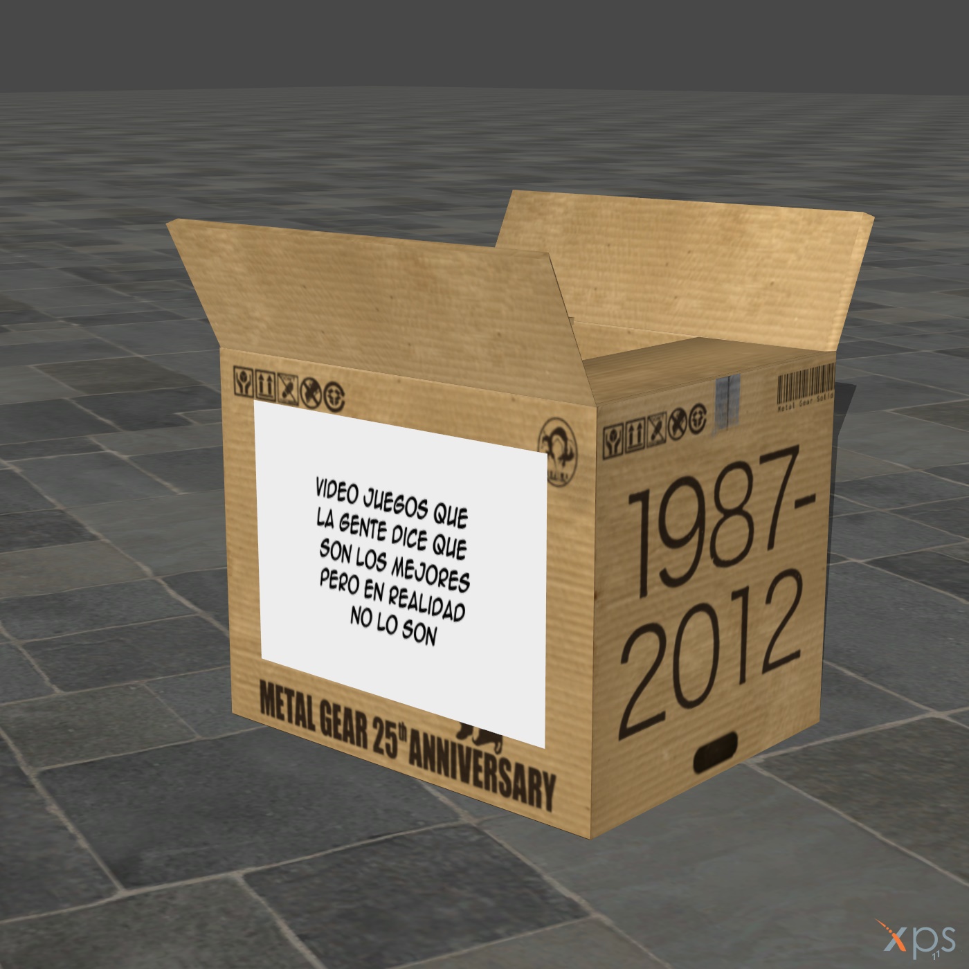 Mgs Box Custom by xGunbladeKnightx on DeviantArt