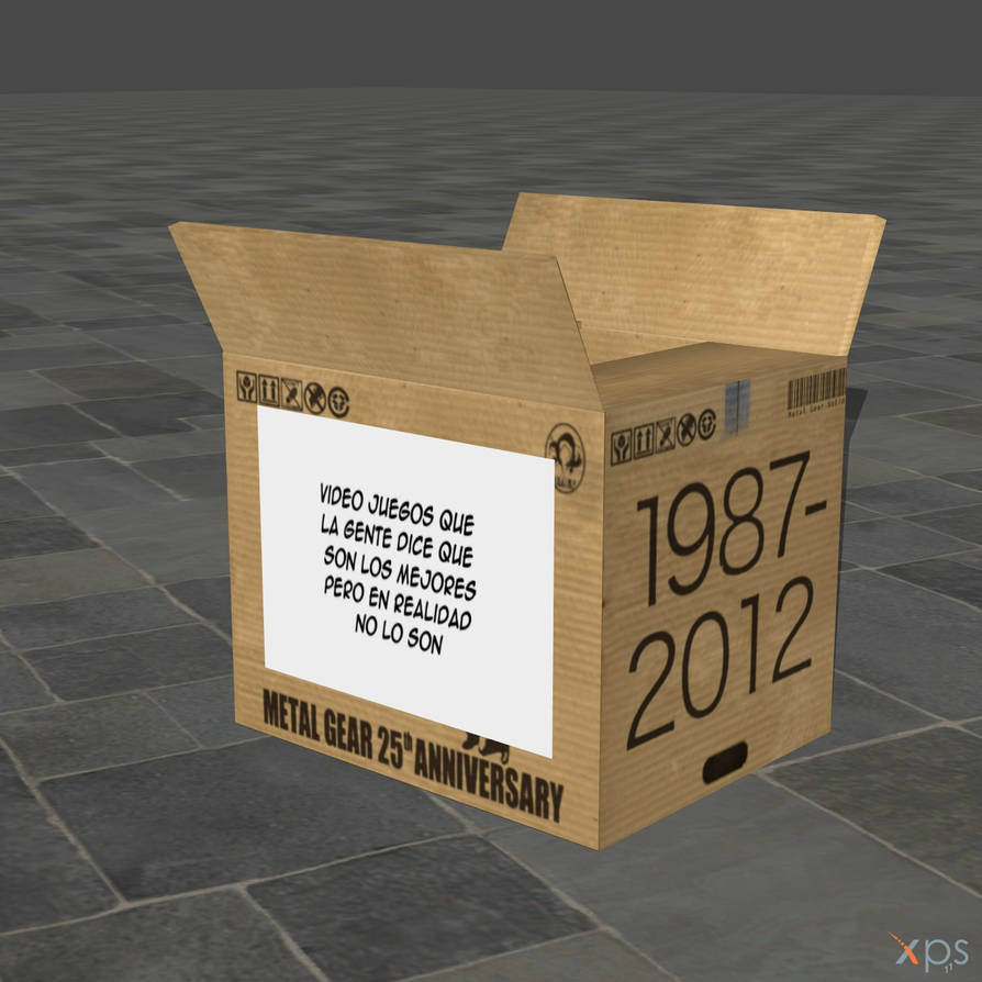Mgs Box Custom by xGunbladeKnightx on DeviantArt