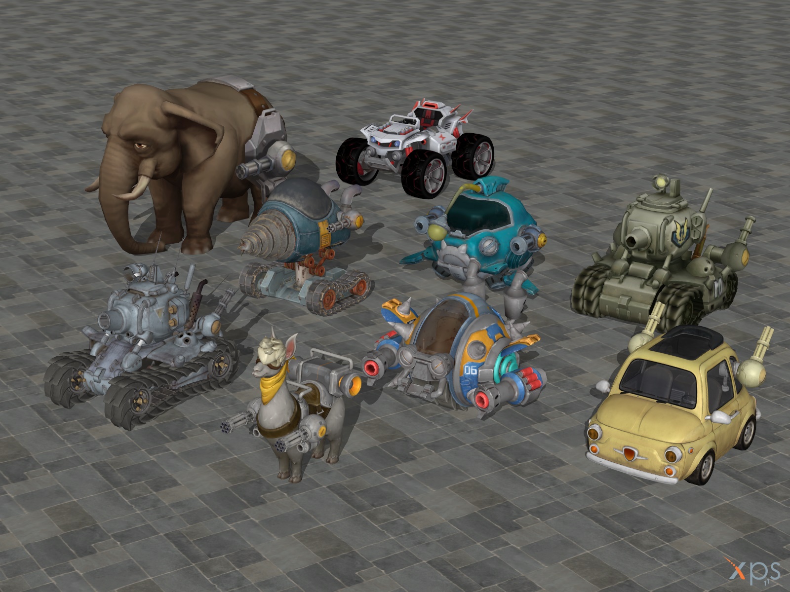 Vehicles (Metal Slug Awakening) by xGunbladeKnightx on DeviantArt