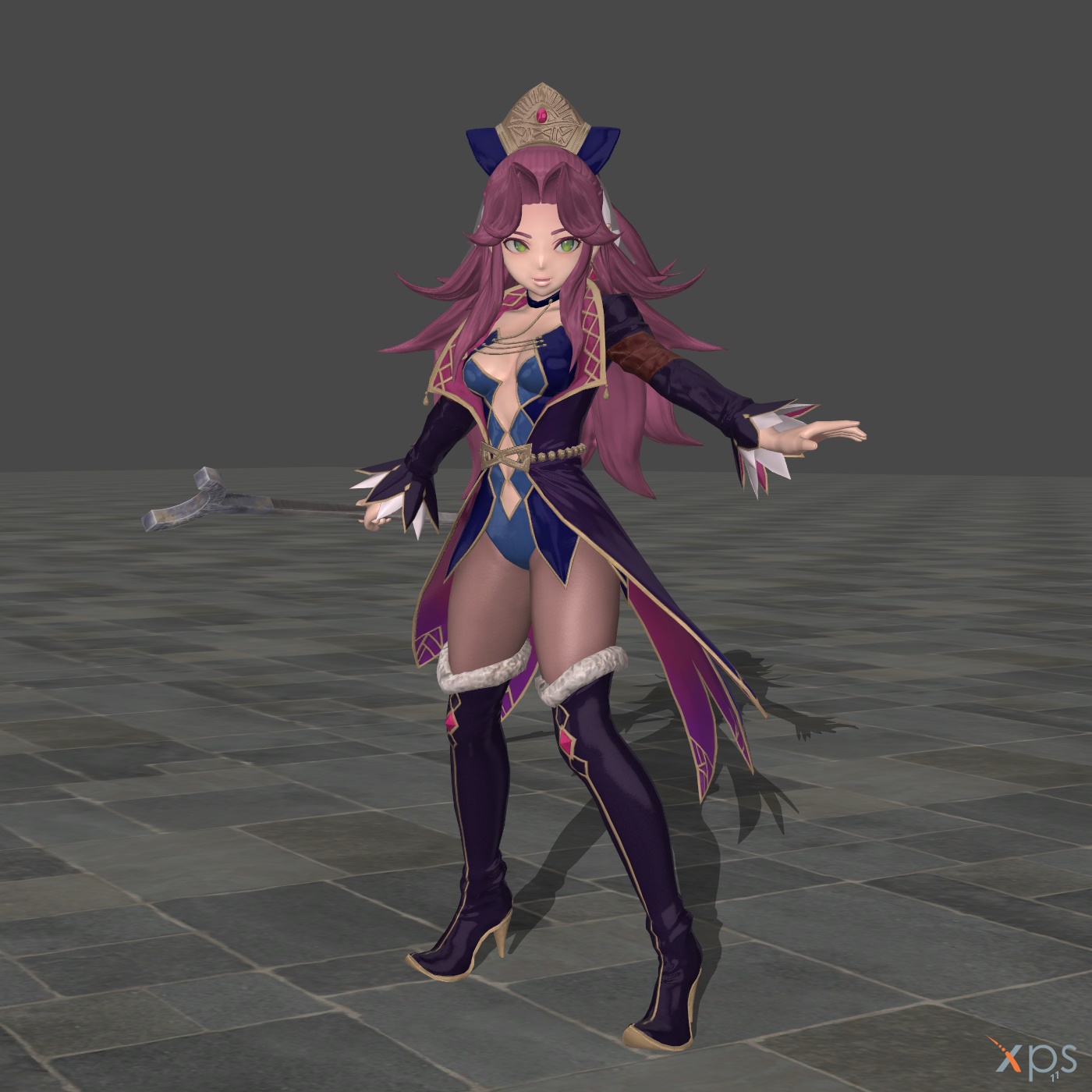 Angela (Rune Seer) Trials of Mana by xGunbladeKnightx on DeviantArt