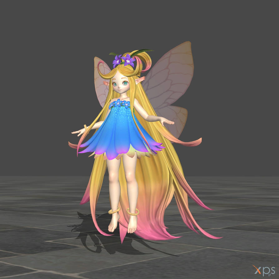 Faerie (Trials of Mana) by xGunbladeKnightx on DeviantArt