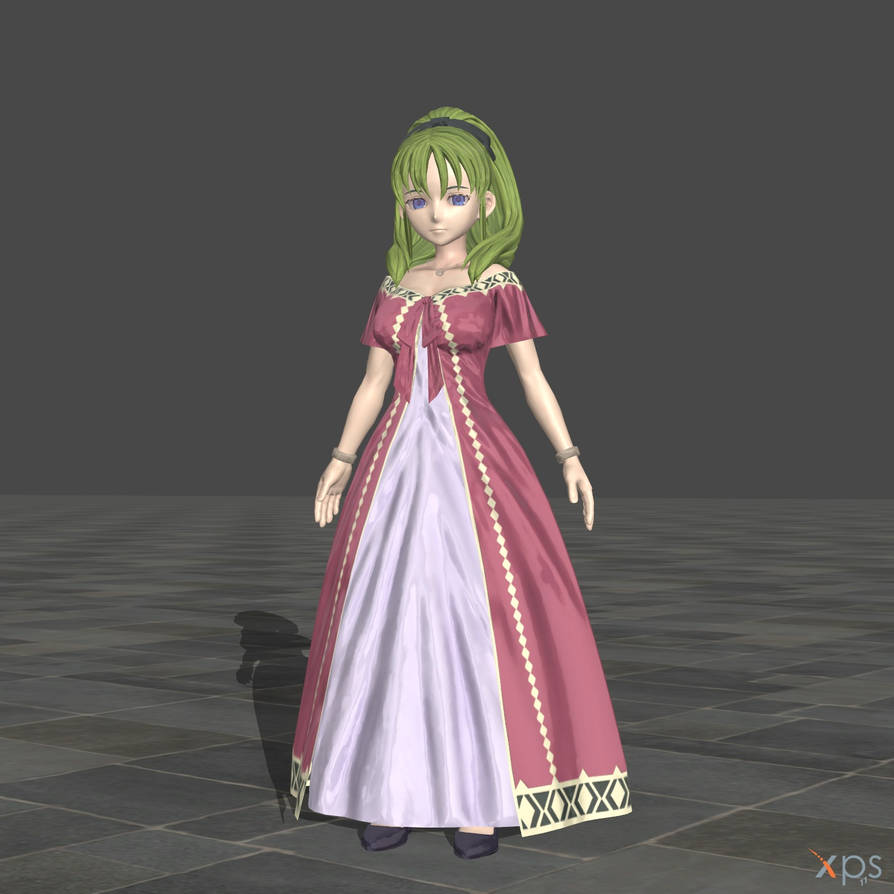 Simone (Trials of Mana) by xGunbladeKnightx on DeviantArt