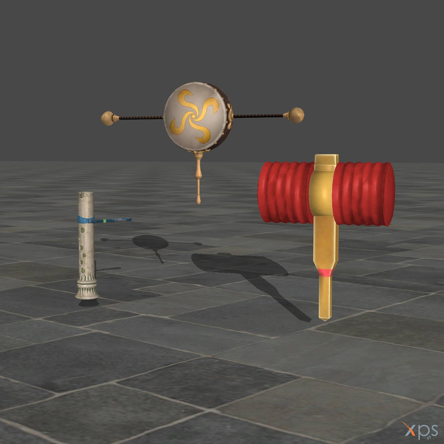 Key items (Trials of Mana) by xGunbladeKnightx on DeviantArt