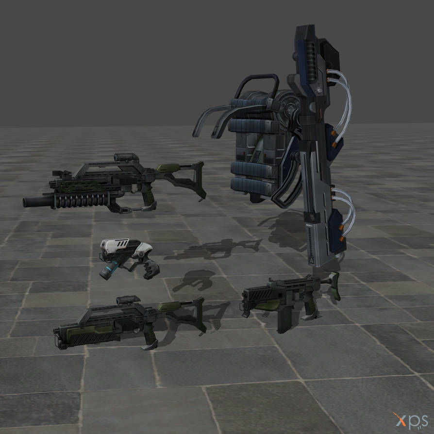 Weapons (Metroid Other M) by xGunbladeKnightx on DeviantArt