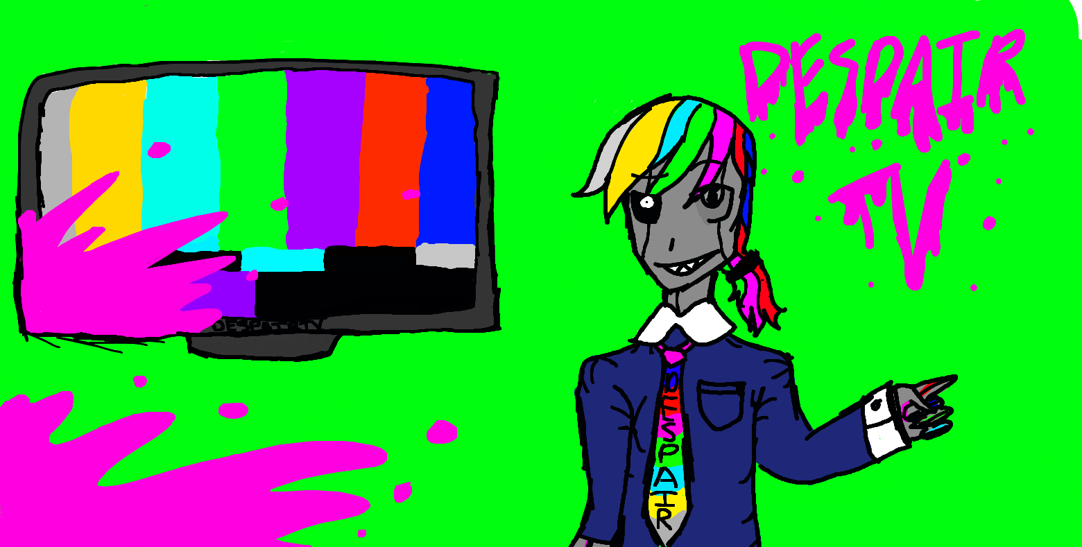 DESPAIRTV by SpriteDanganRonpa on DeviantArt