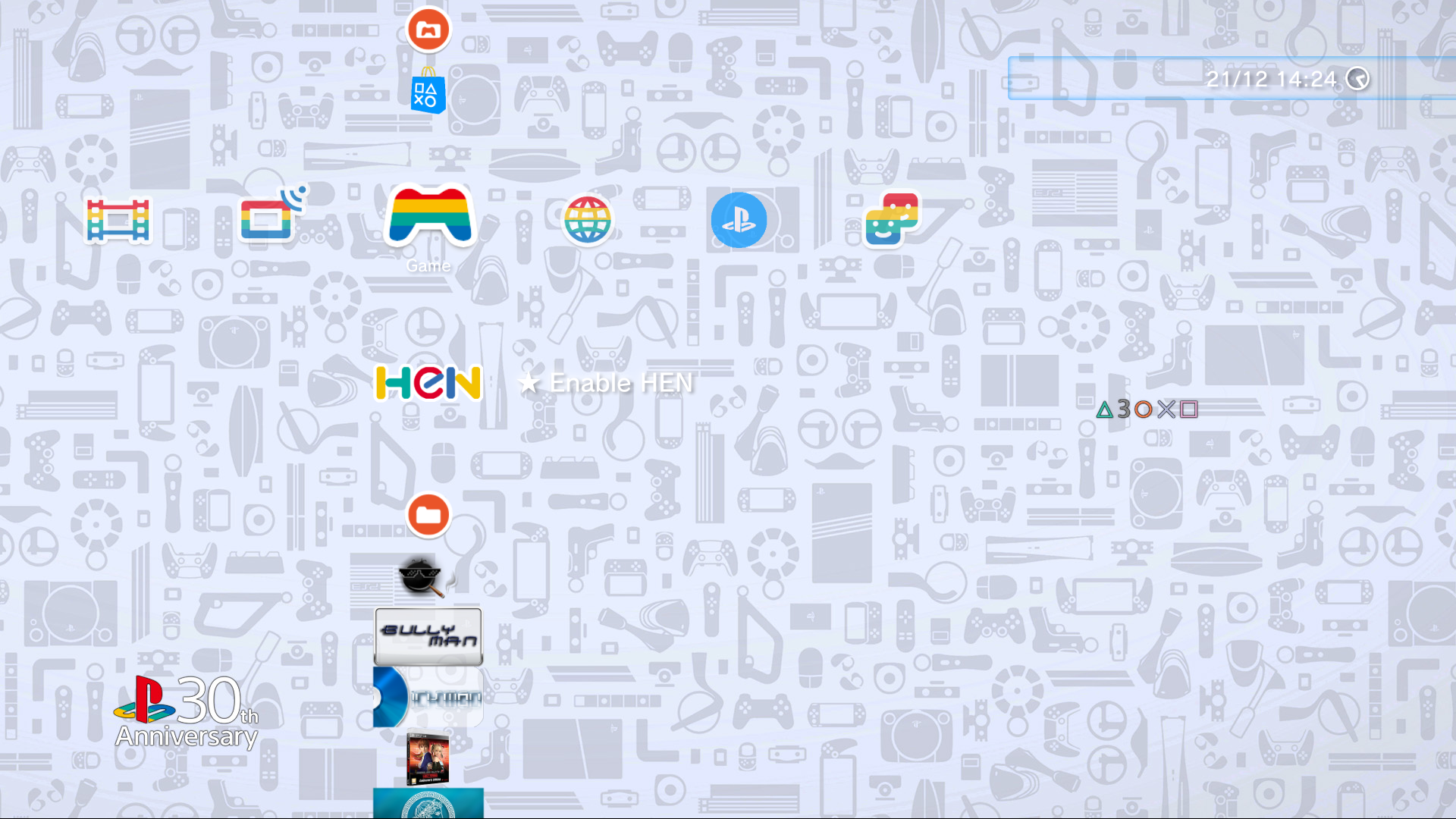 PS3 - PlayStation 30th Anniversary Theme and HEN logo package | PSX-Place