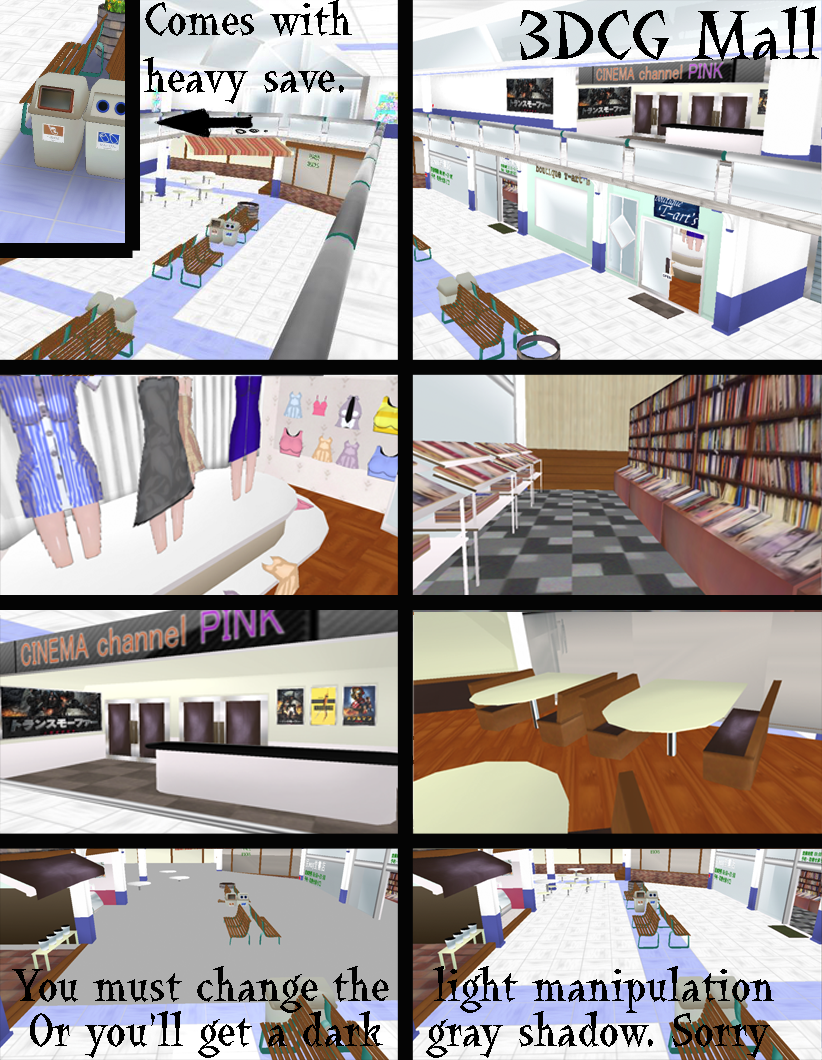 [MMD/3DCG] Mall Stage DL by OniMau619 on DeviantArt