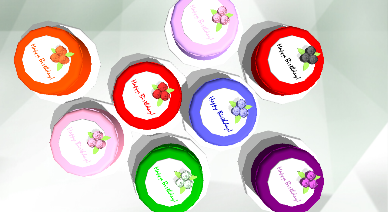 [MMD] 3Rose Birthday Cake DL by OniMau619 on DeviantArt